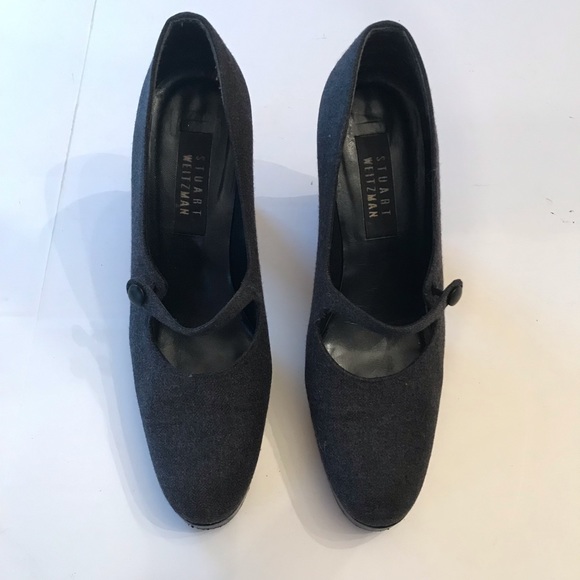 Stuart Weitzman | Shoes | Vintage Stuart Weitzman Flannel Doll Mary ...